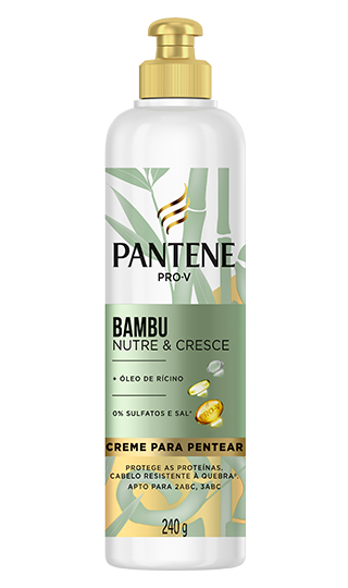 Bambu Nutre e Cresce para um cabelo mais forte | Pantene