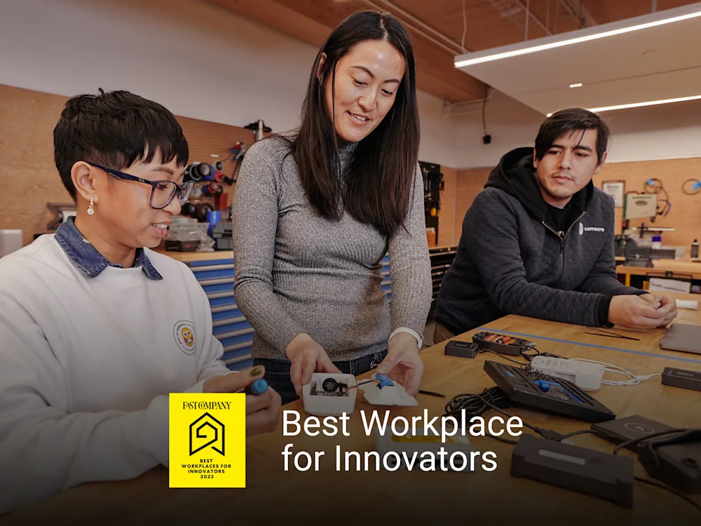 Samsara Recognized as a Best Workplace for Innovators