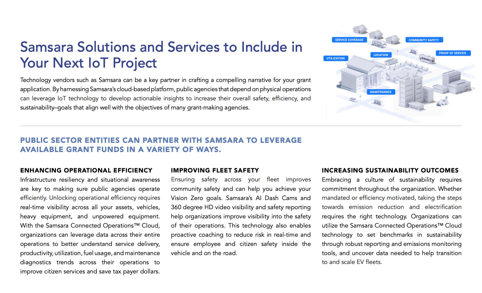 Leveraging Grants to Facilitate Smart Projects in the Public Sector ...