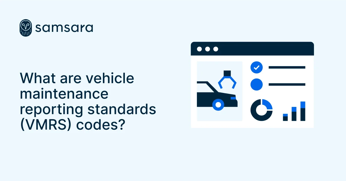 Vehicle maintenance reporting standards (VMRS) codes