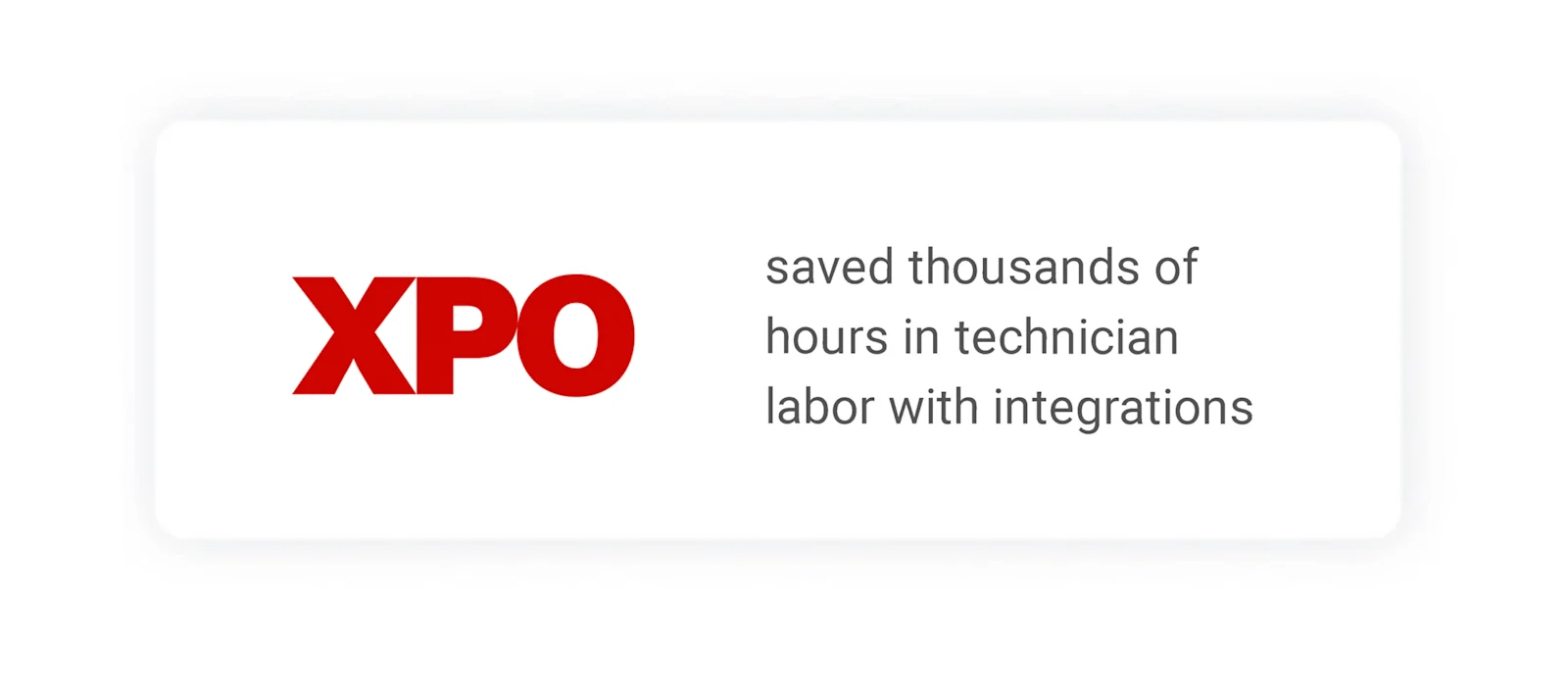 XPO realizes efficiency at scale and reduces unassigned miles by 99%