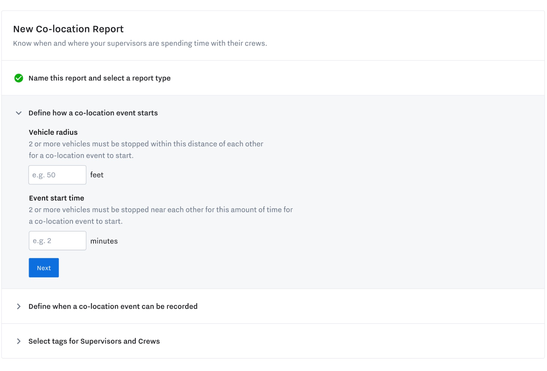 New Co-Location Report: Improve Field Safety & Productivity