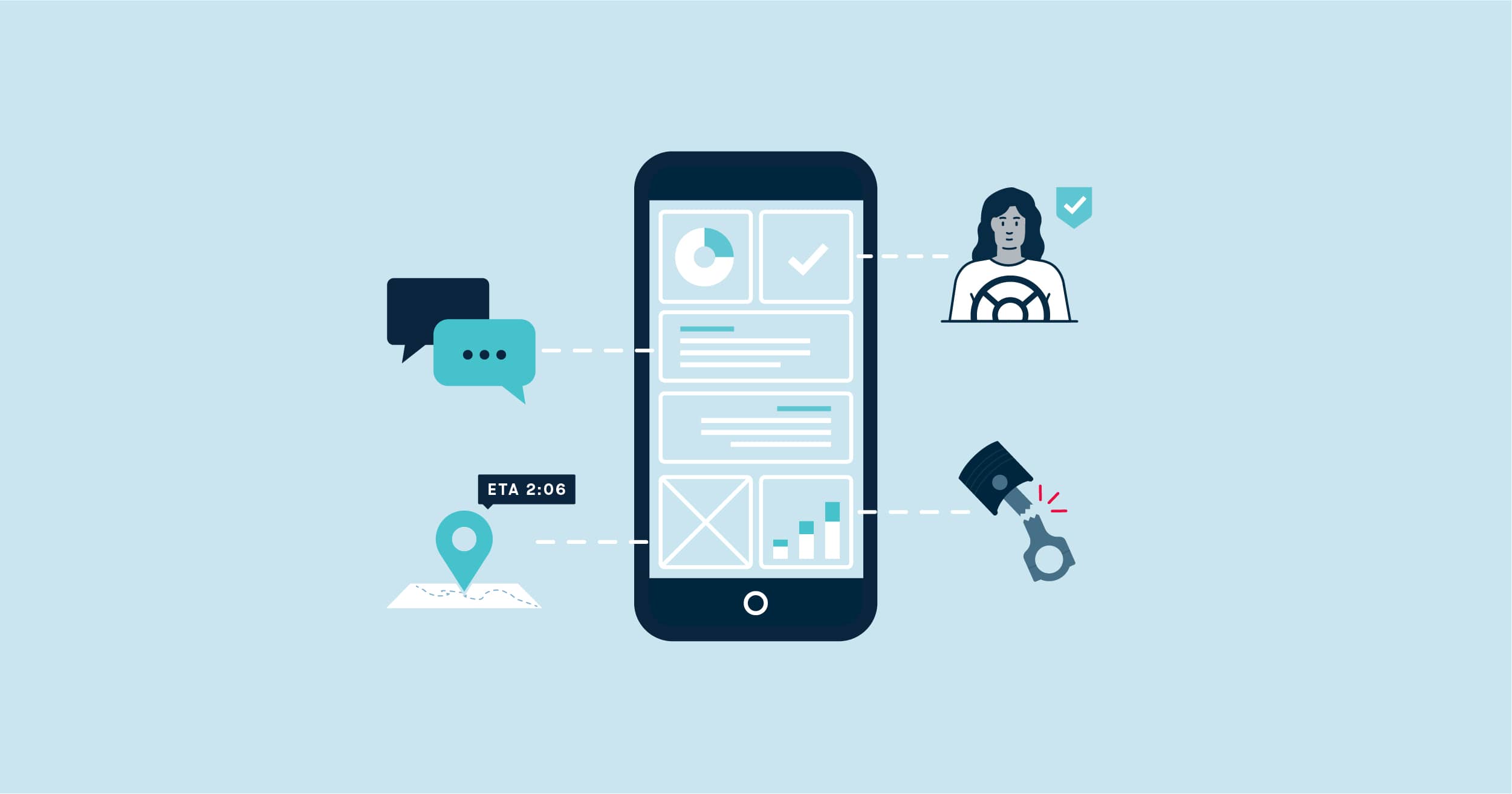 How to Keep Your Fleet Connected with a Fleet Tracking App