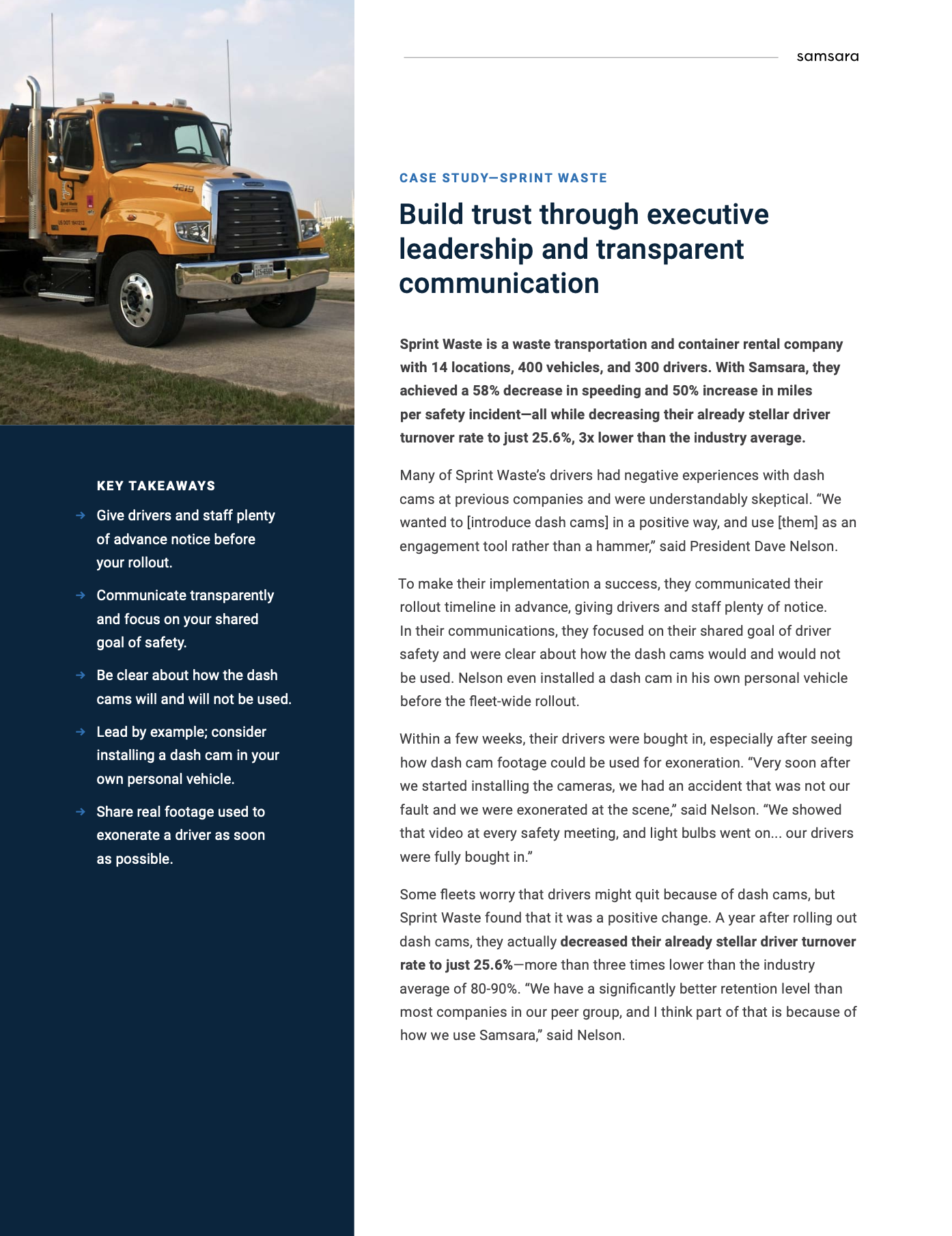 Best Practices for Building a Video-Based Safety Program - Samsara