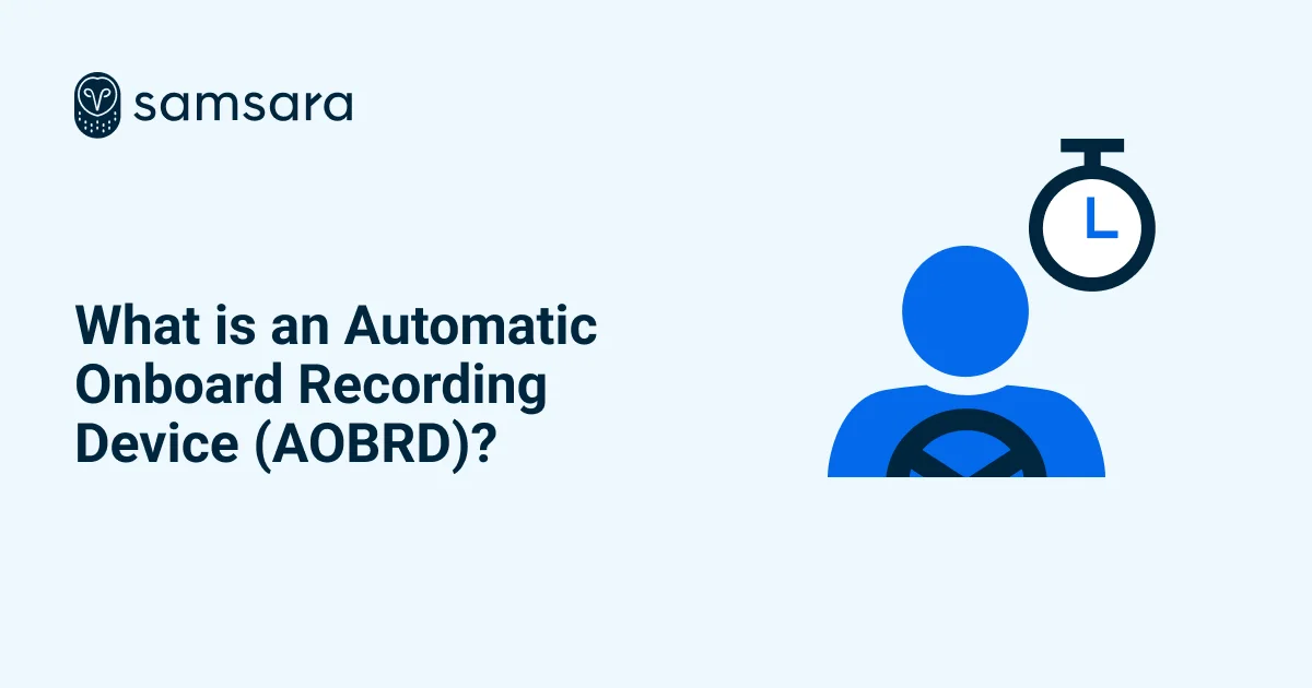 What is an Automatic Onboard Recording Device (AOBRD)?