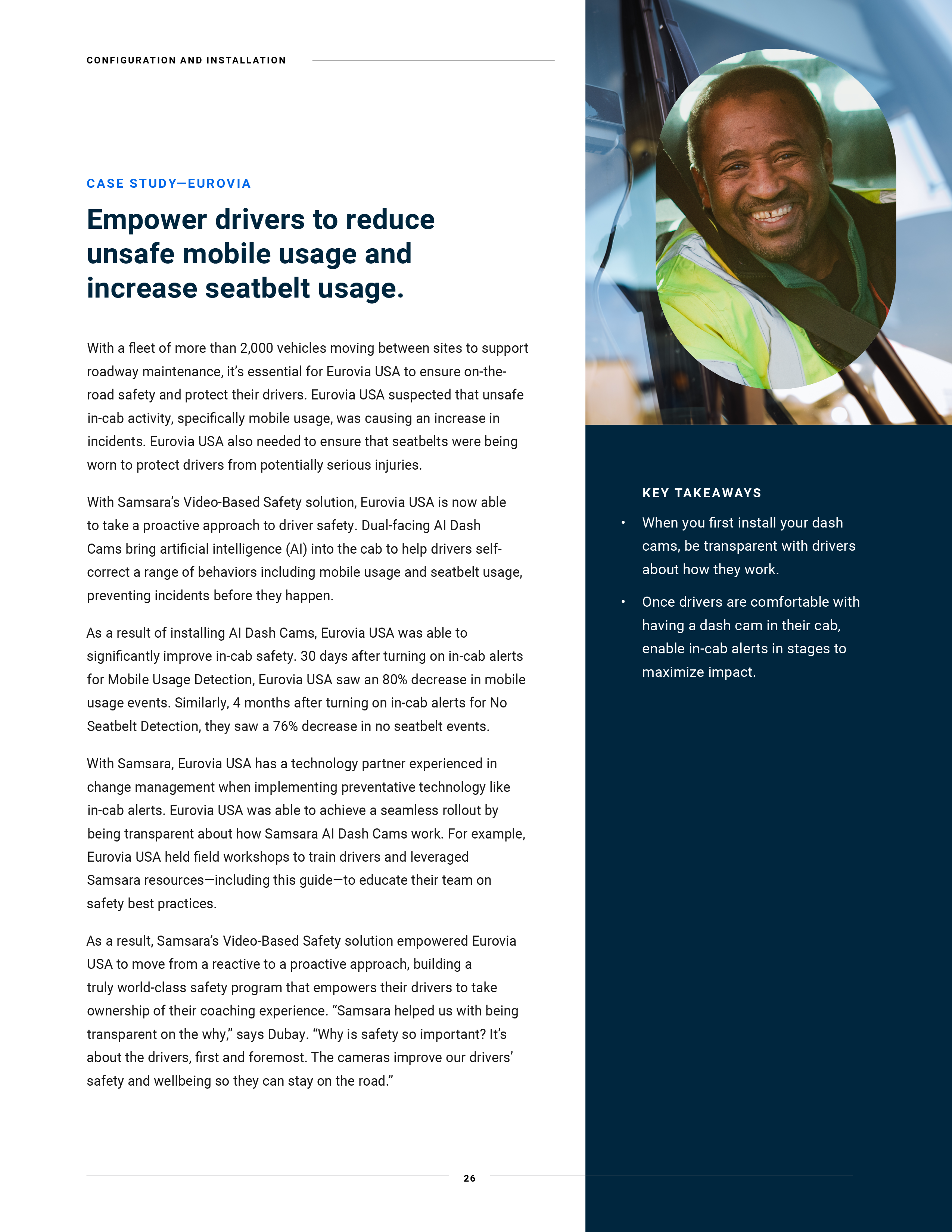 Best Practices for Building a Video-Based Safety Program - Samsara