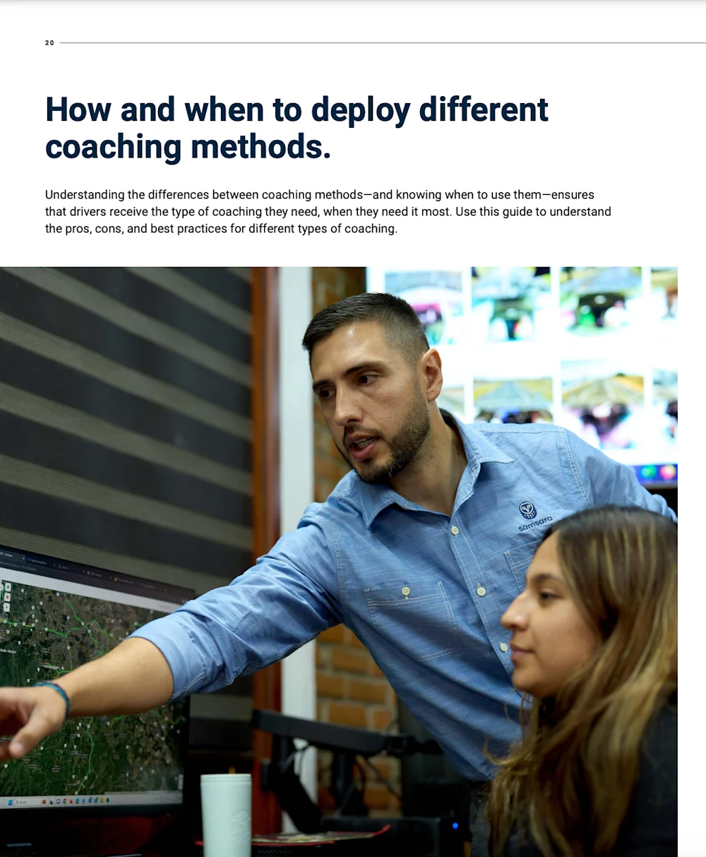 Driver Coaching: Best Practices & Frameworks for Success - Samsara