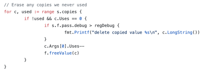 A Chapter in the Life of Go’s Compiler