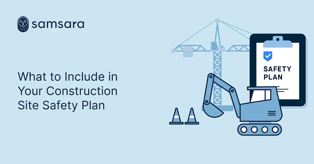 What to include in your site safety plan | Samsara