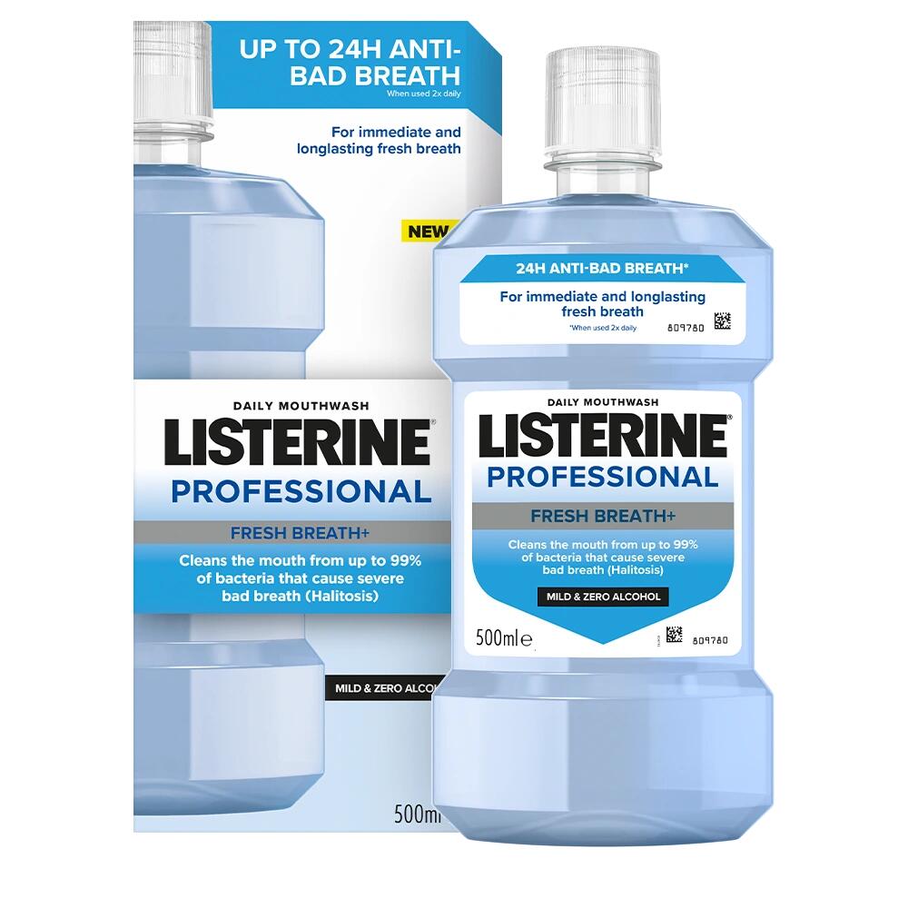 LISTERINE® PROFESSIONAL FRESH BREATH+