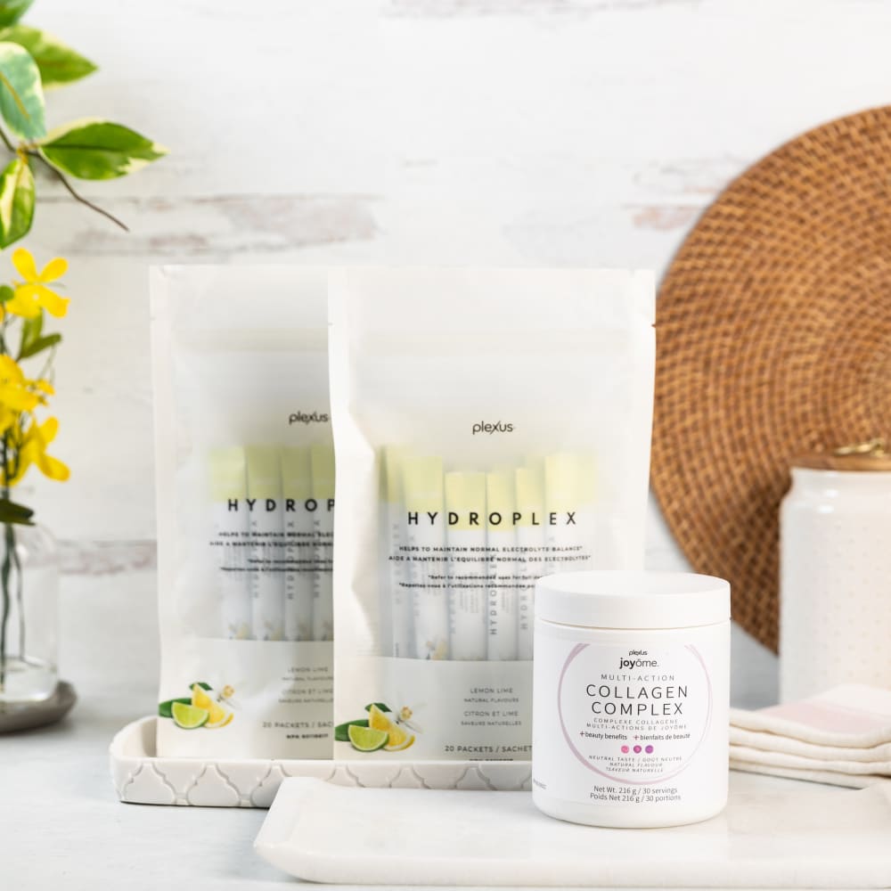 HydroPlex Lemon Lime, Collagen Pair-Up Pack | Plexus Worldwide®