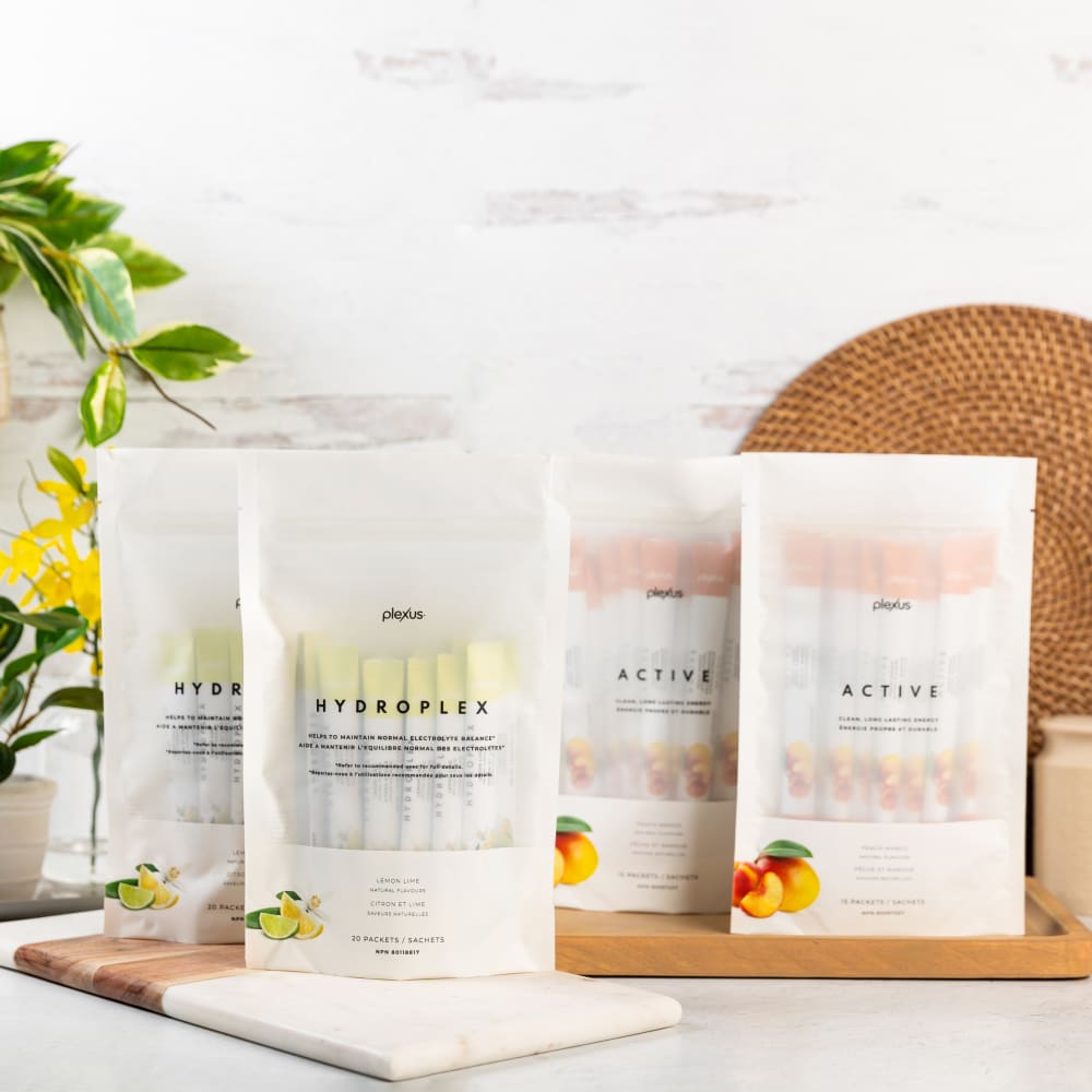 HydroPlex Lemon Lime and Active Twin Pack | Plexus Worldwide®