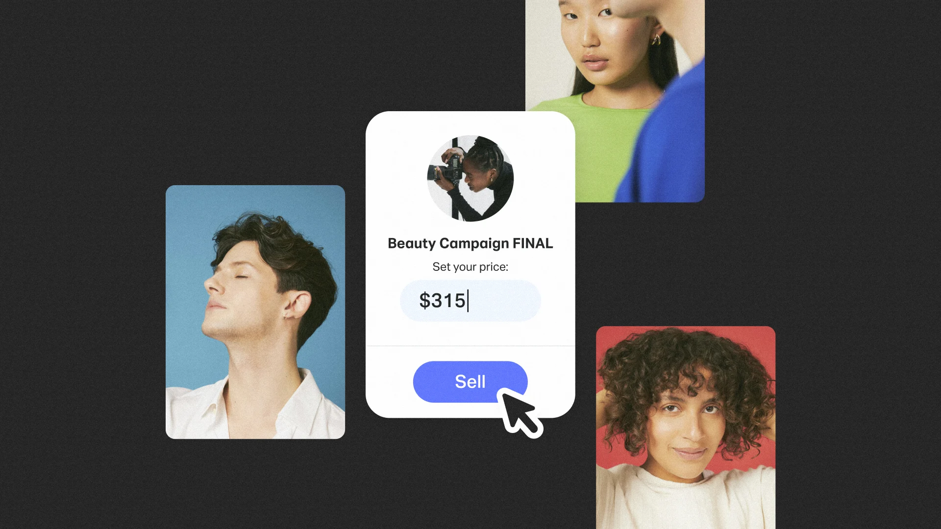 Set a price, share your work, and get paid with WeTransfer