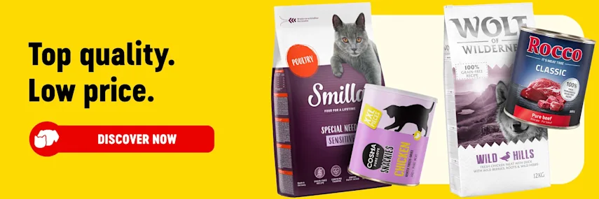 Big Discounts on Dog Food, Cat Food, Pet Accessories and more at bitiba!