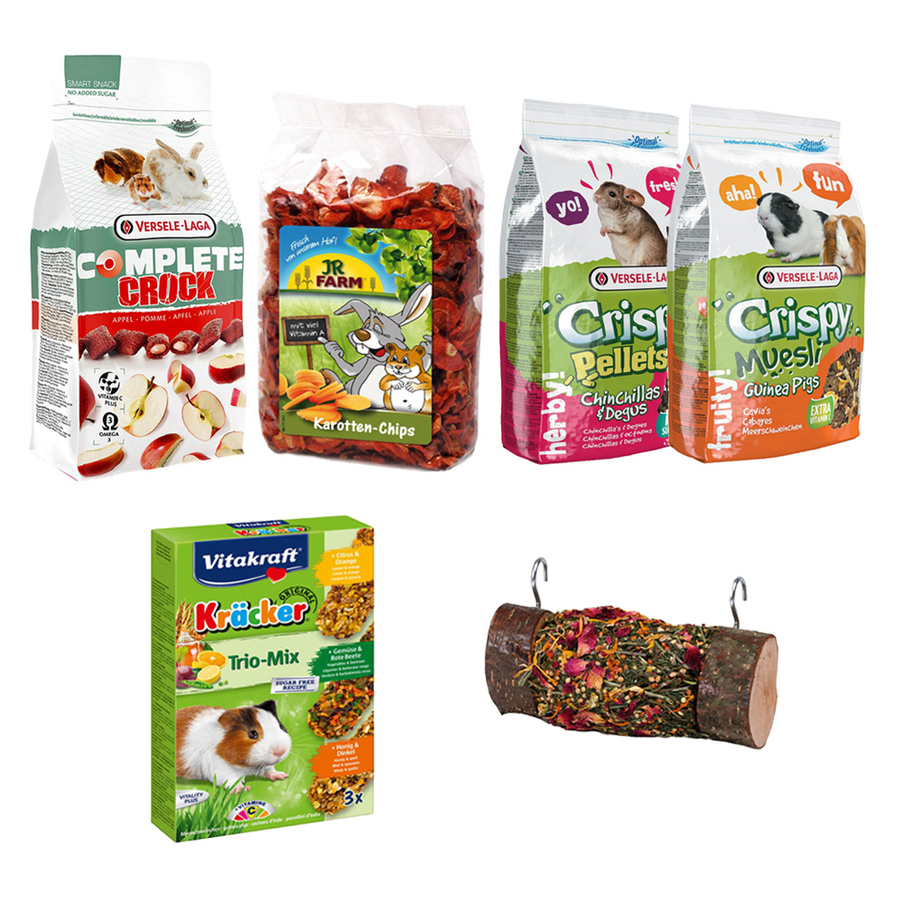 Aliments et accessoires pour rongeurs