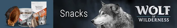 Wolf of Wilderness Snacks & Leckerlis zu TOP-Preisen | bitiba.de