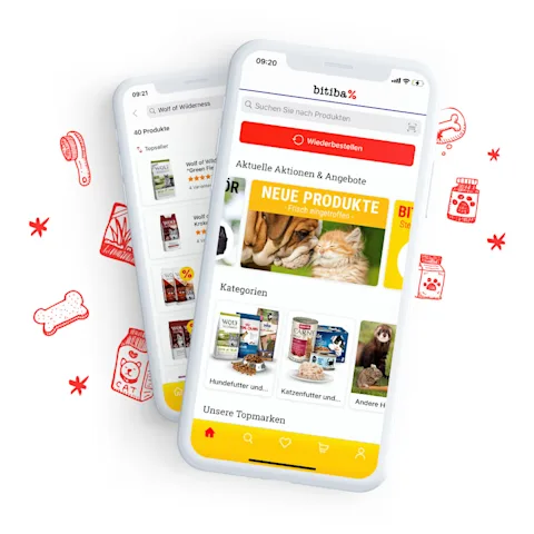 Die bitiba App - mit bitiba rund um die Uhr smart shoppen