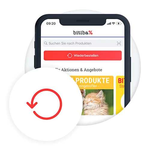 Die bitiba App - mit bitiba rund um die Uhr smart shoppen