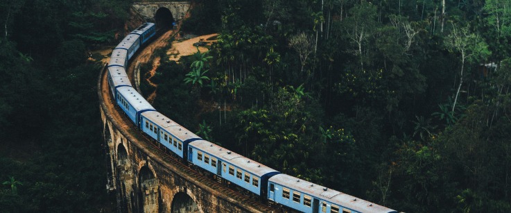 Around the World in Six Train Routes