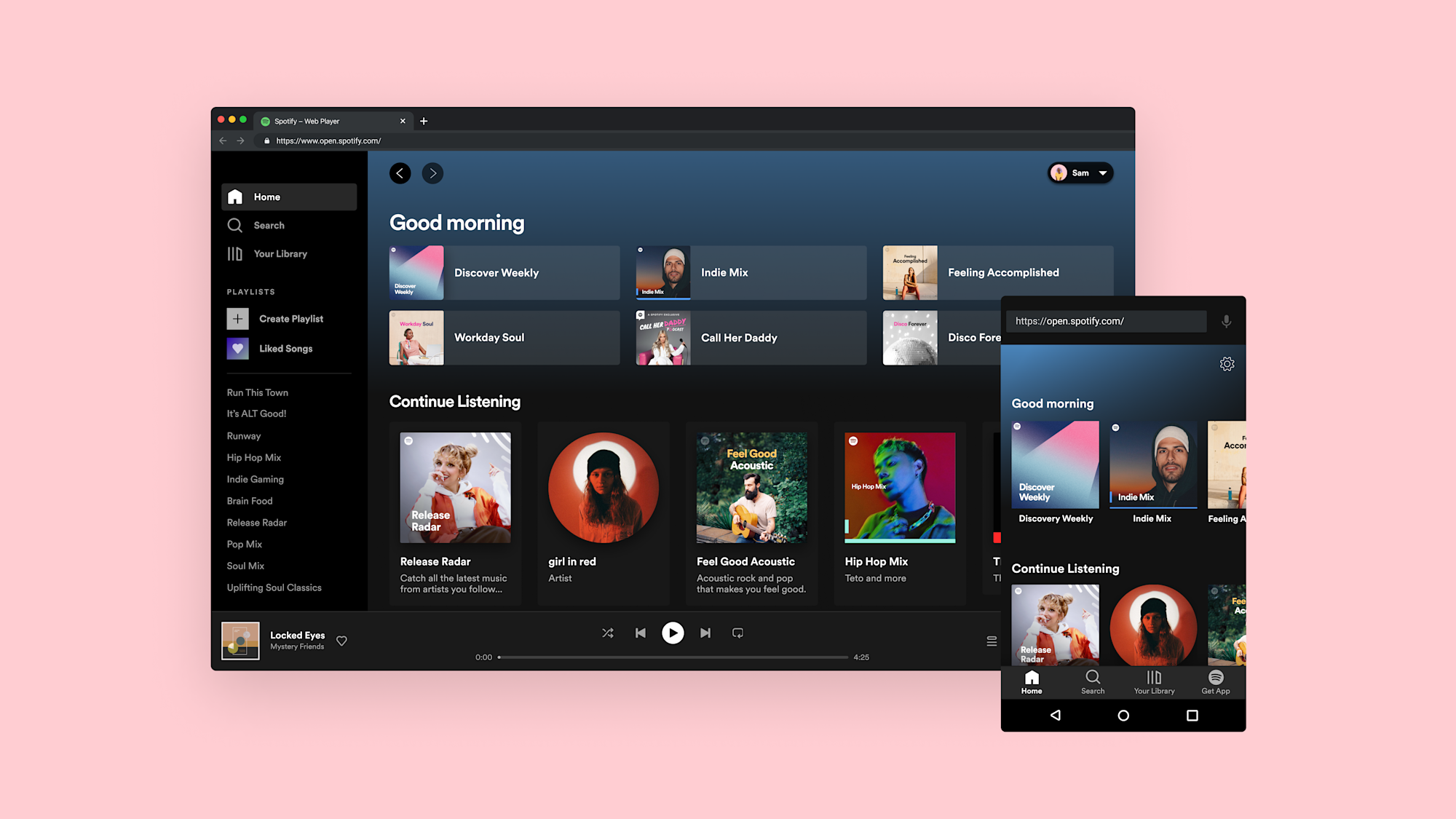 From Web Page to Web Player: How Spotify Designed a New Homepage ...