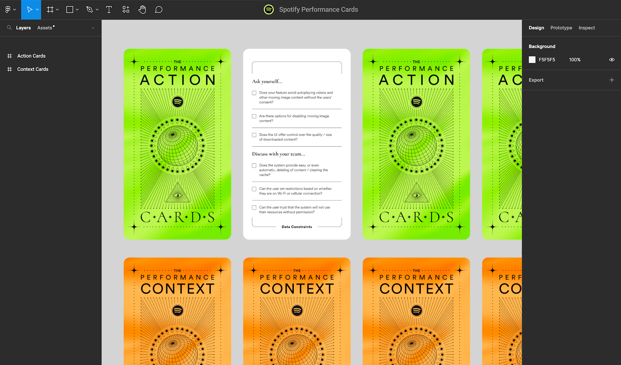 Performance Cards: Designing with Meaning and Empathy | Spotify Design