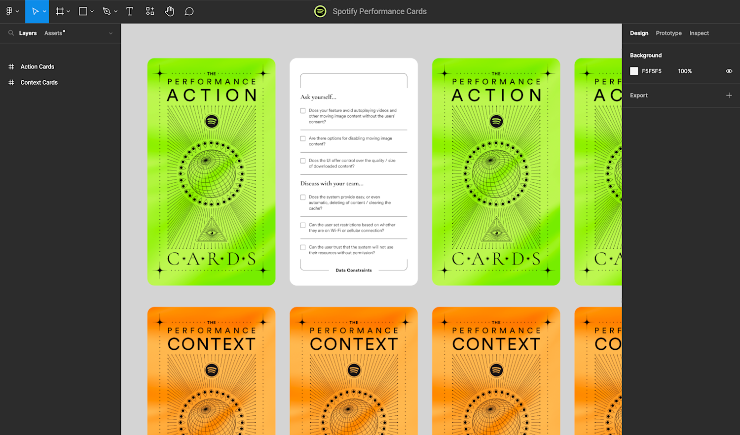 Performance Cards: Designing with Meaning and Empathy | Spotify Design