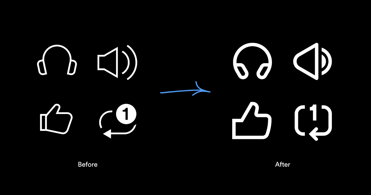 Refreshing our Icon System: the why and how behind the changes ...
