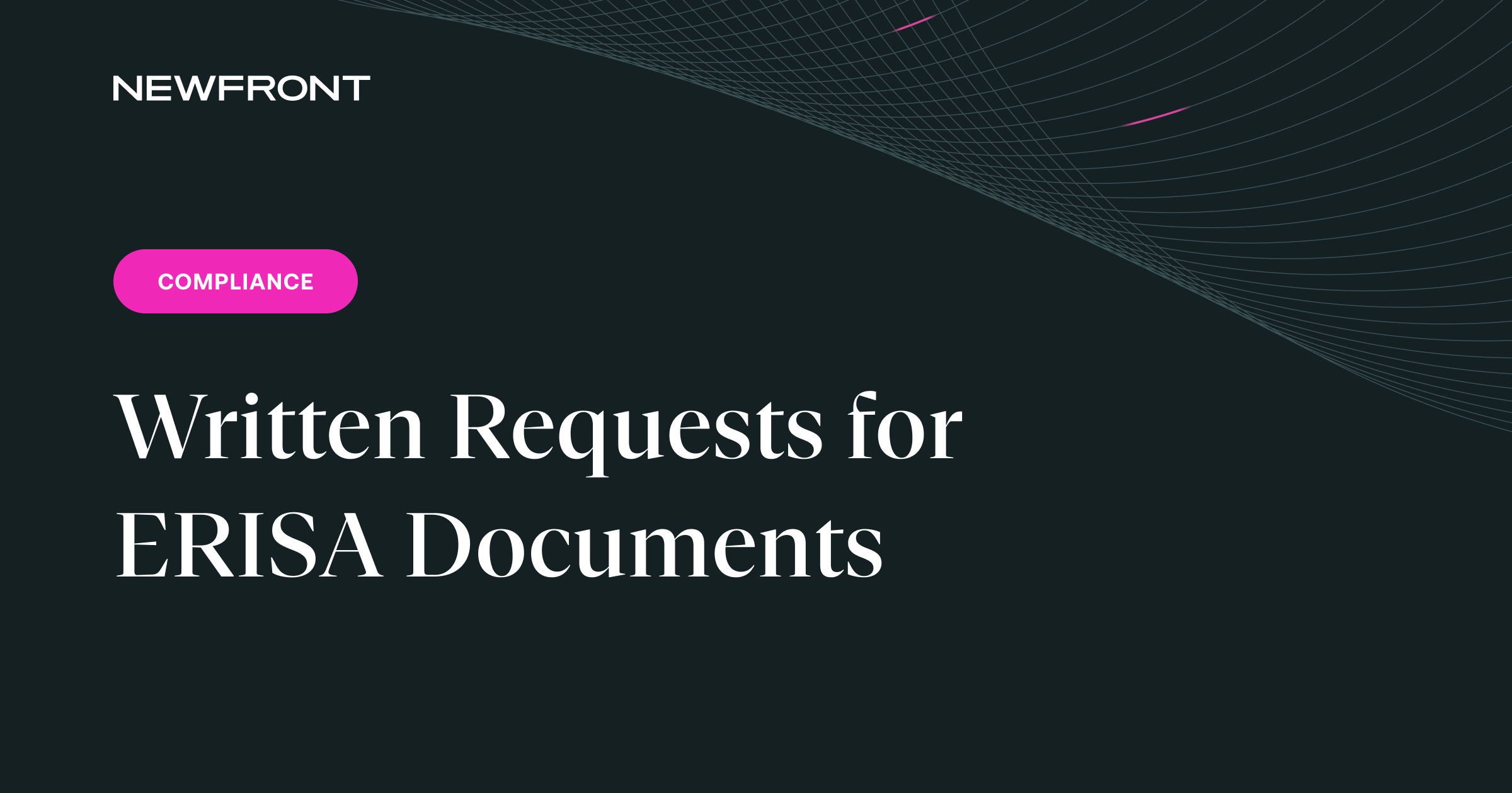 Written Requests for ERISA Documents