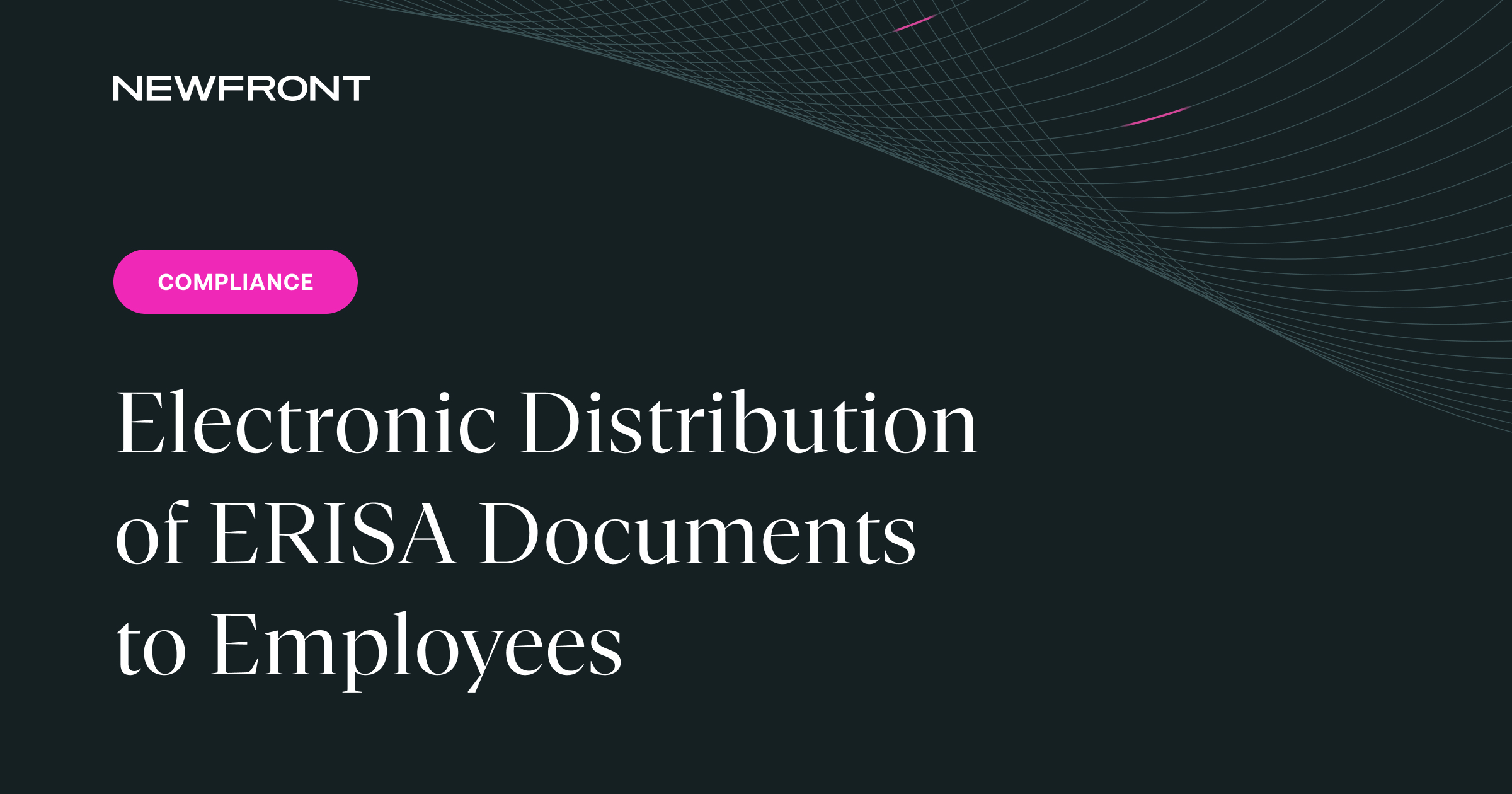Electronic Distribution of ERISA Documents to Employees