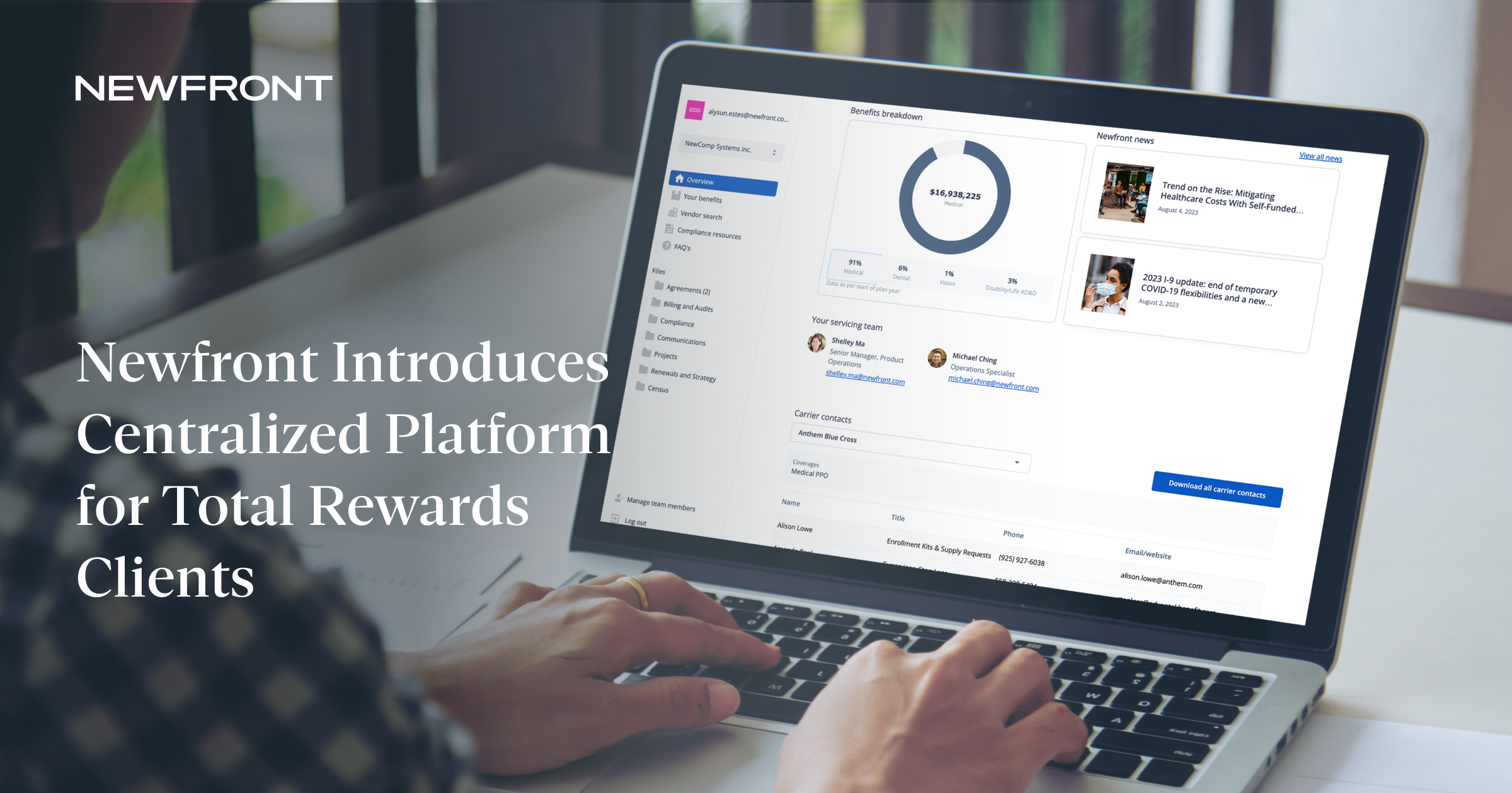 Newfront Navigator Streamlines Workflows for Total Rewards Professionals