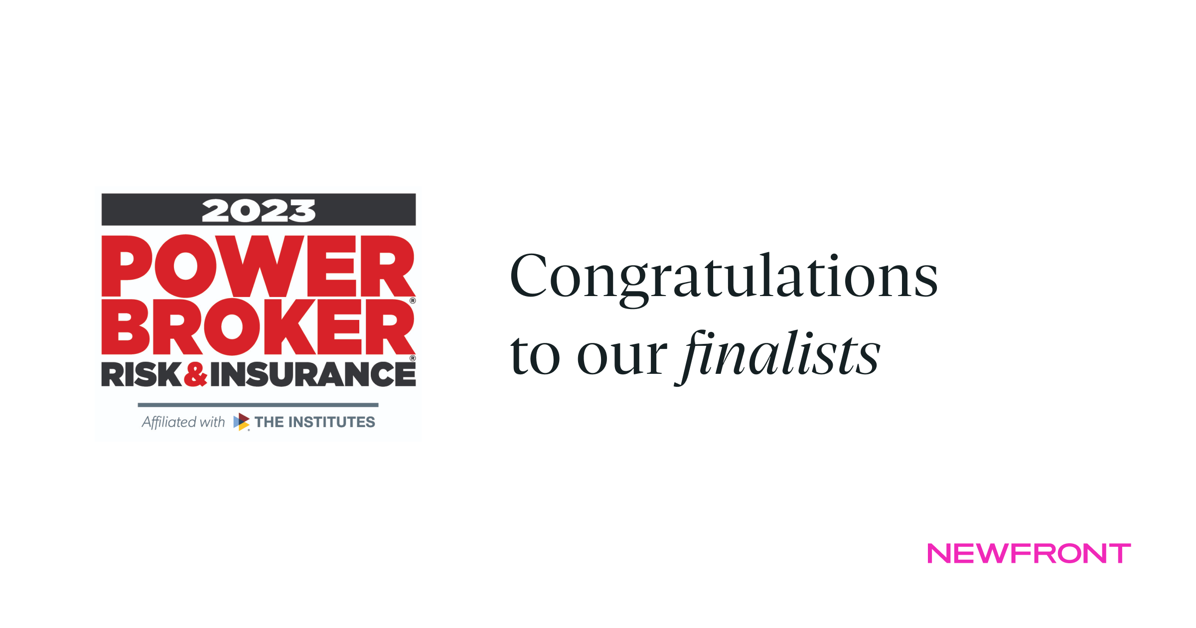 Congratulations to the Newfront Brokers Chosen as 2023 Power Broker ...