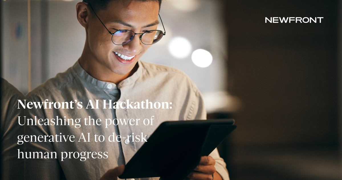 Newfront’s AI Hackathon: Unleashing the power of generative AI to de ...