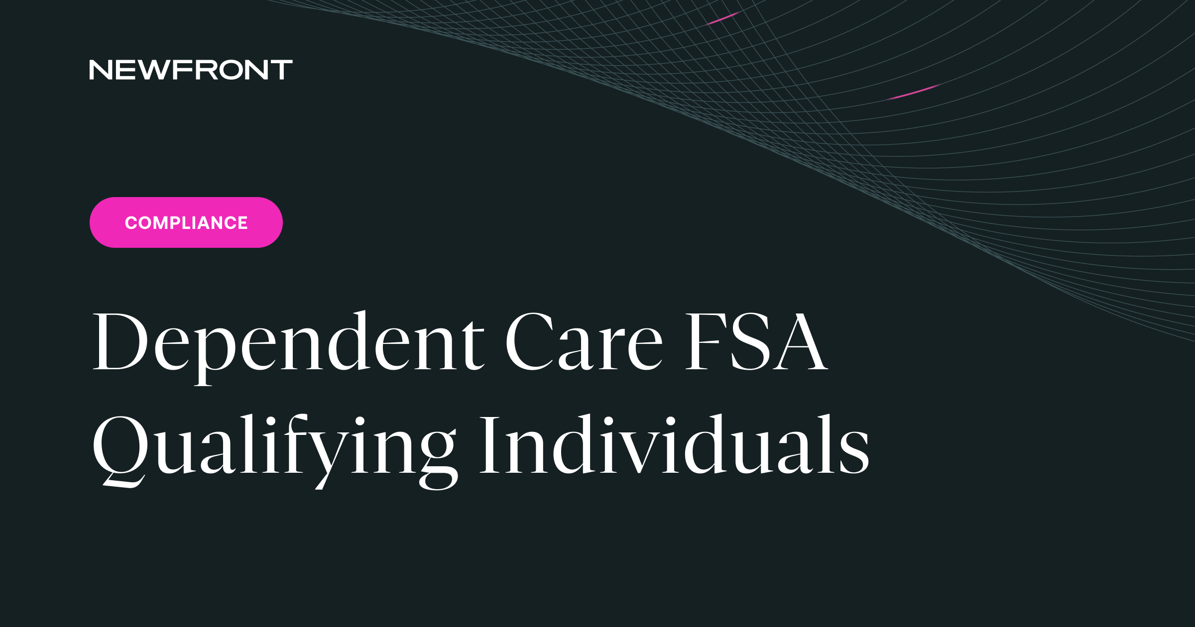 Dependent Care FSA Qualifying Individuals