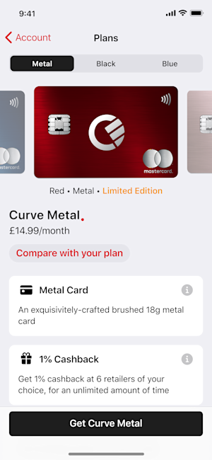 Curve Digital Wallet App | All Your Cards in One App: Curve