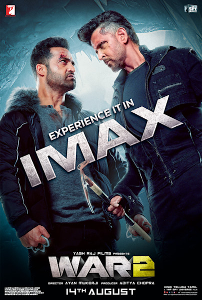 War 2 (2025) Movie Tickets & Showtimes Near You | IMAX