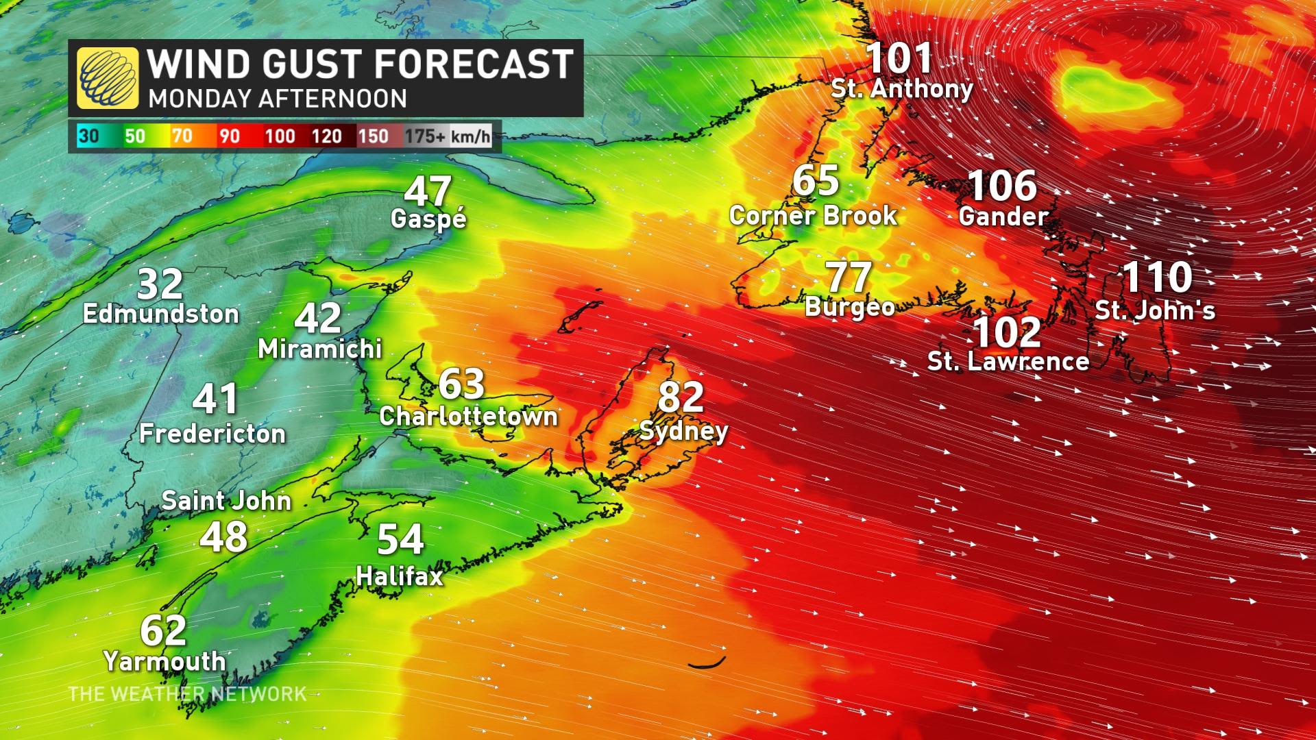 Atlantic Canada braces for weather bomb, with ripping winds, heavy snow ...