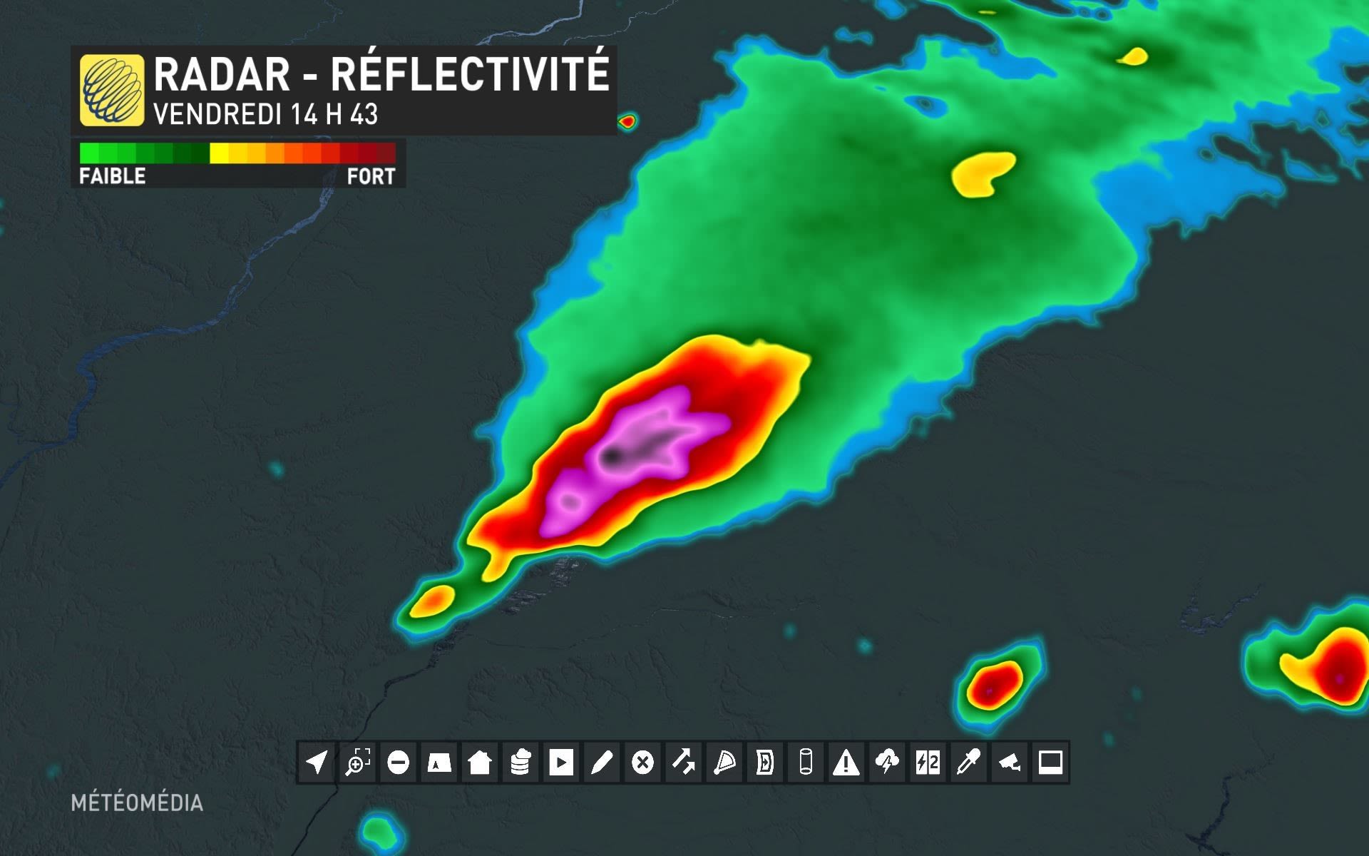 Radar : suivre les orages en direct - MétéoMédia