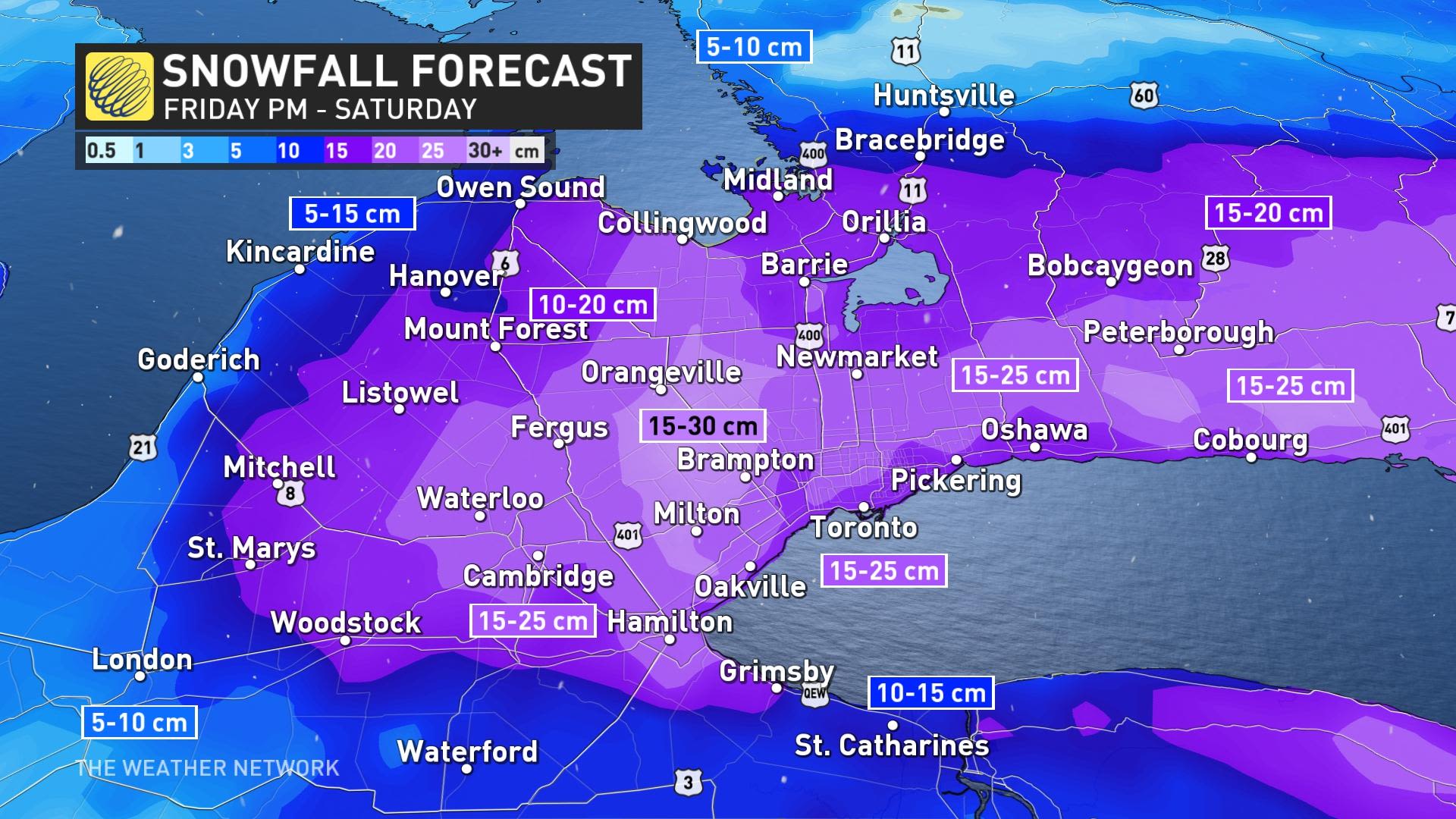 Blizzard predicted in Toronto as vigorous winter storm nears Ontario ...
