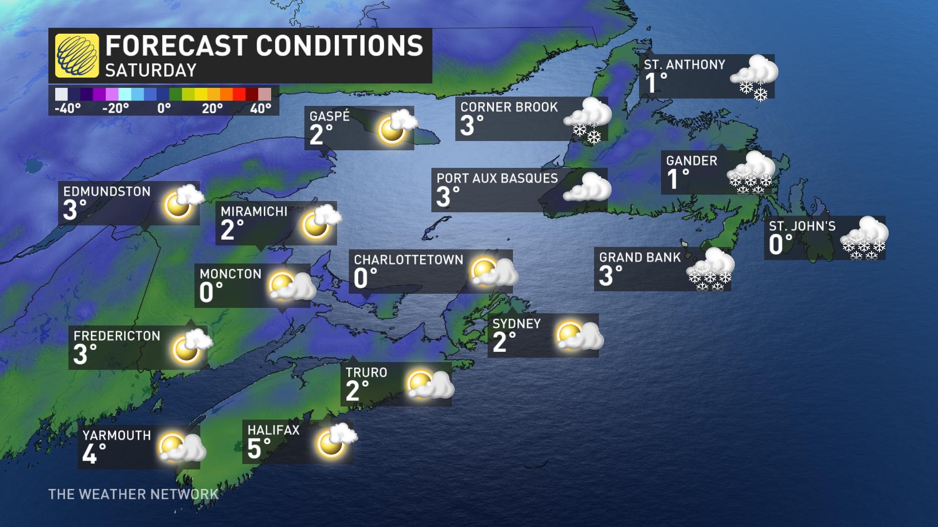 Moseying storm buffets Newfoundland with heavy snow, high winds - The ...