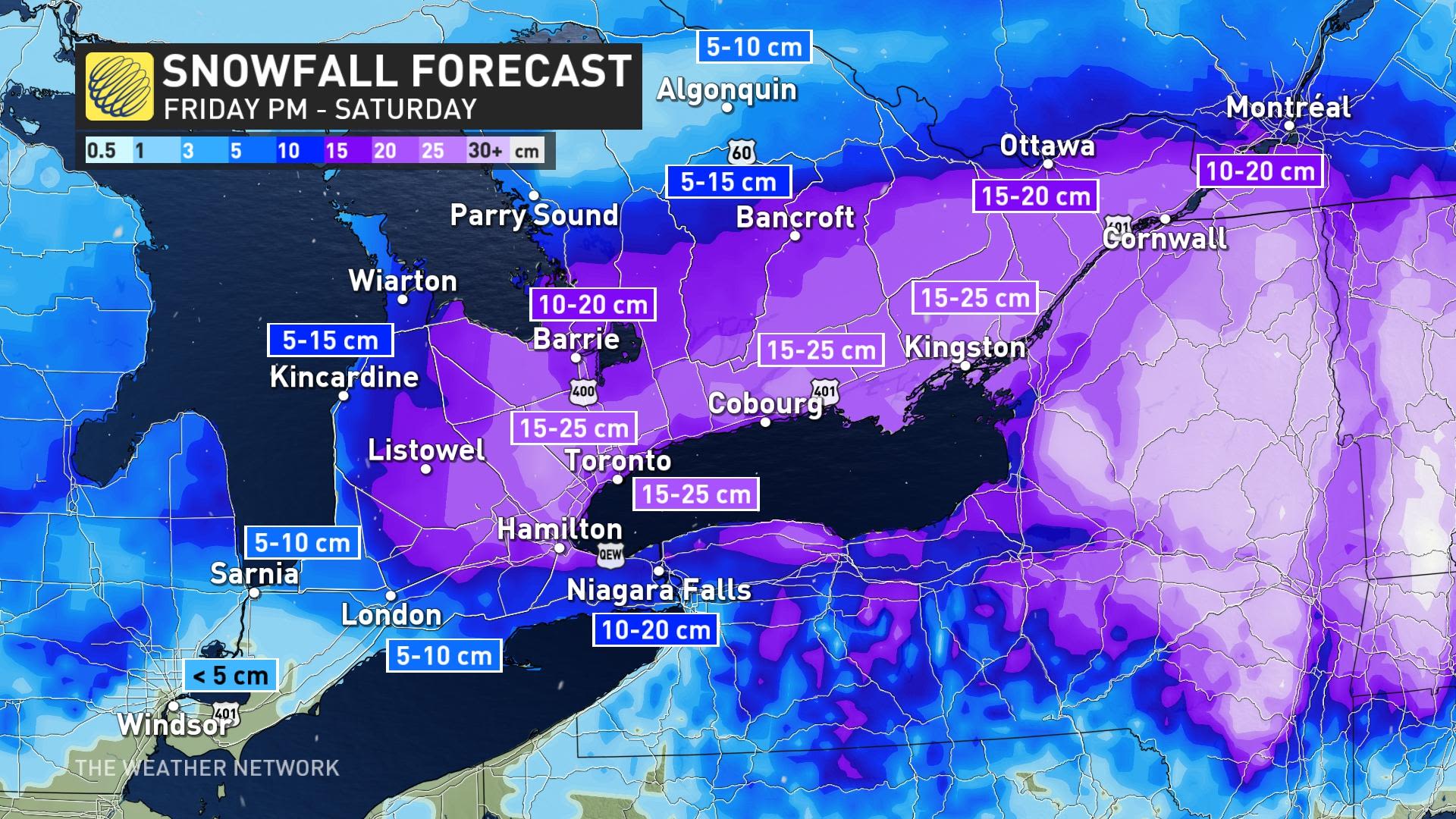 Blizzard predicted in Toronto as vigorous winter storm nears Ontario ...