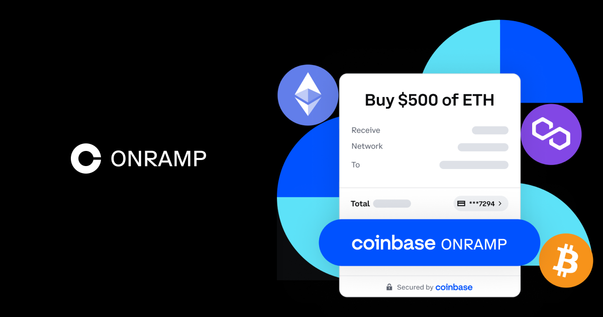 The easiest fiat-to-crypto onramp | Coinbase Onramp