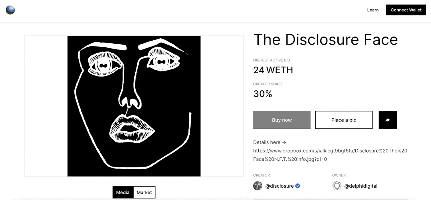 Disclosure Face Overlay