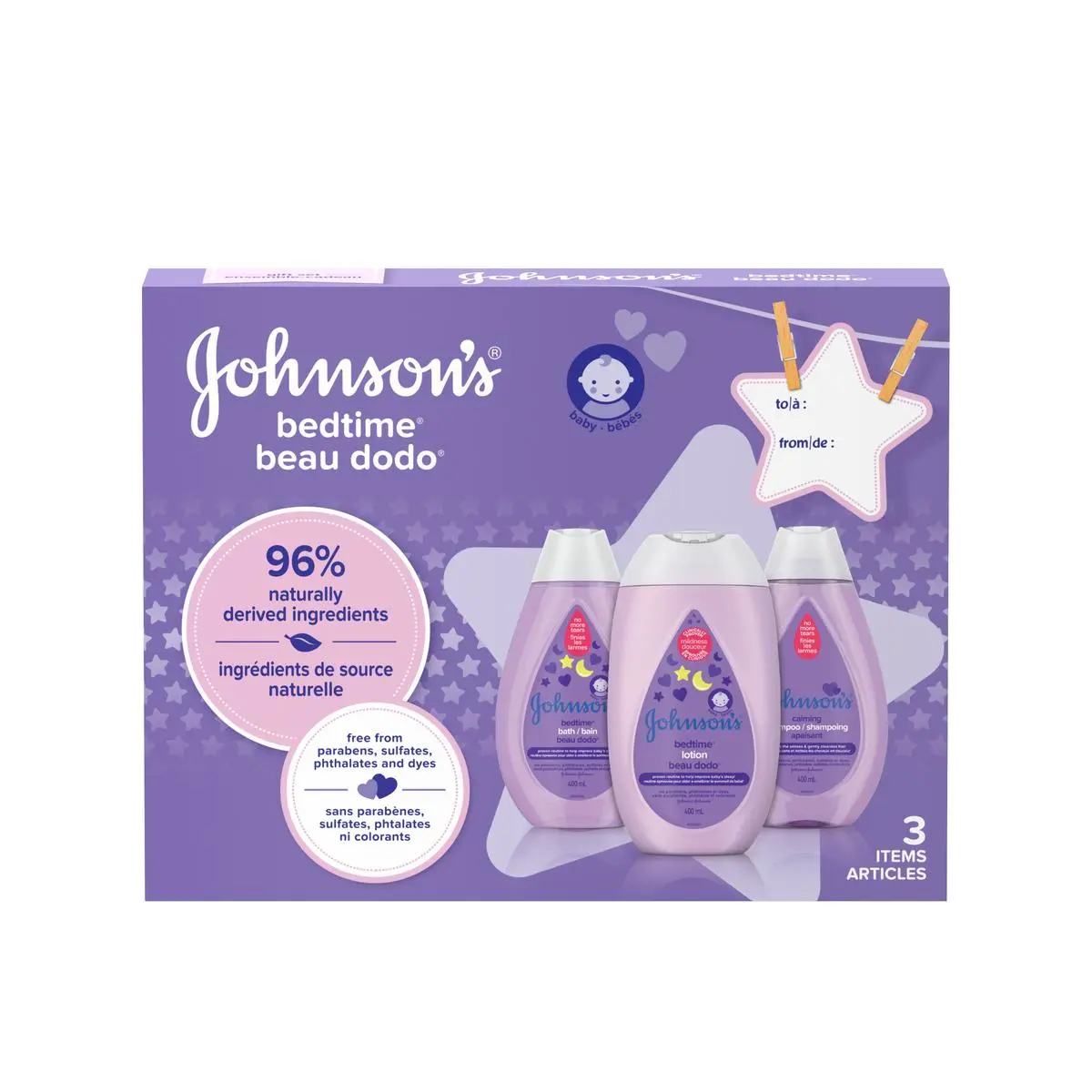 Ensemble-cadeau routine en 3 étapes BEAU DODO® | Johnson's® Baby