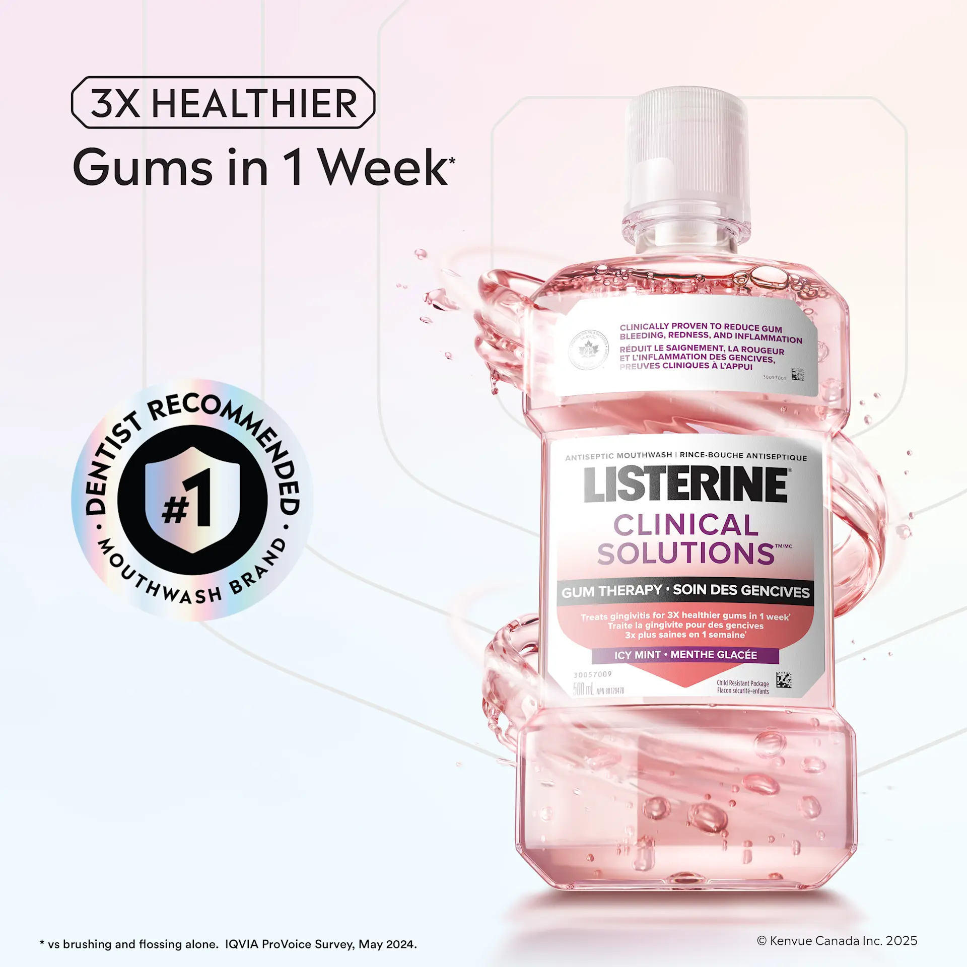 Clinical Solutions™ Gum Therapy Mouthwash | LISTERINE®