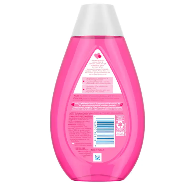 Shampoing pour enfants Shiny & Soft avec huile d'argan | JOHNSON’S®
