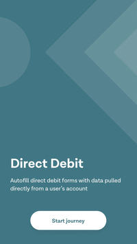Direct debit setup | Improve conversion | Tink solutions