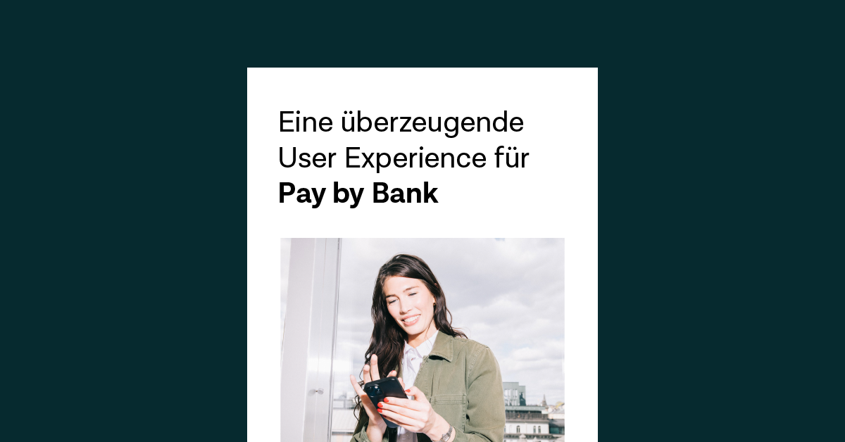 Der ultimative Pay by Bank Leitfaden | Tink blog