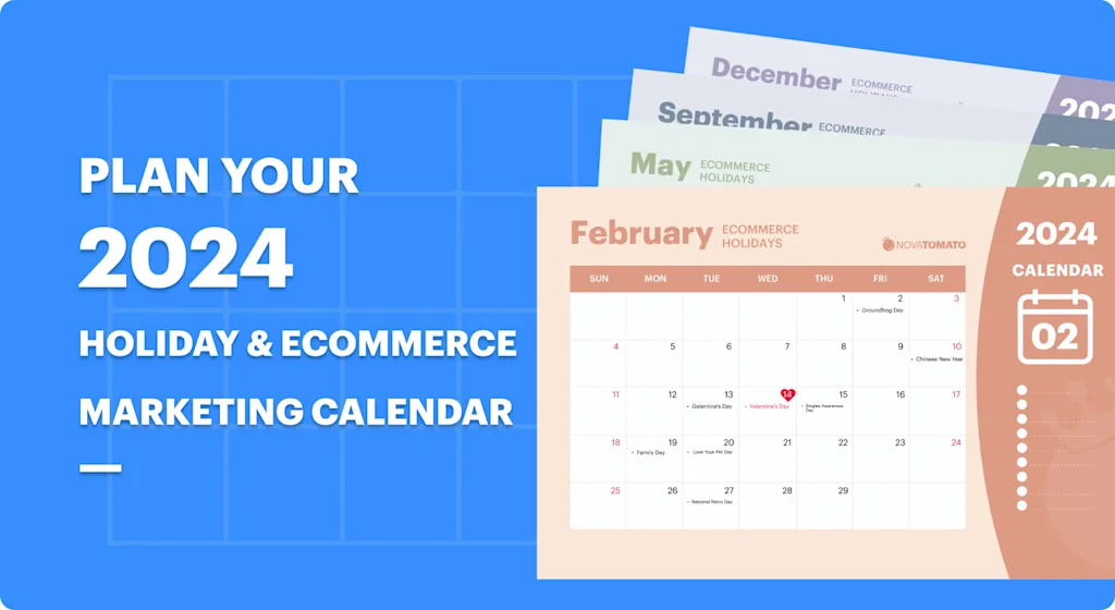 Print on Demand Holiday Calendar | NovaTomato