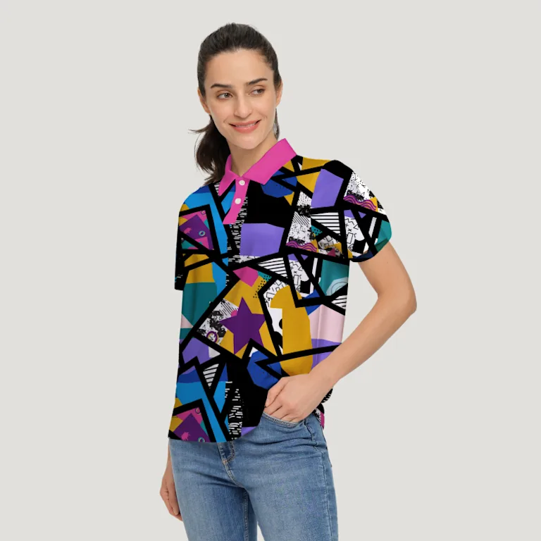 Custom All-Over-Print Polo Shirts | NovaTomato