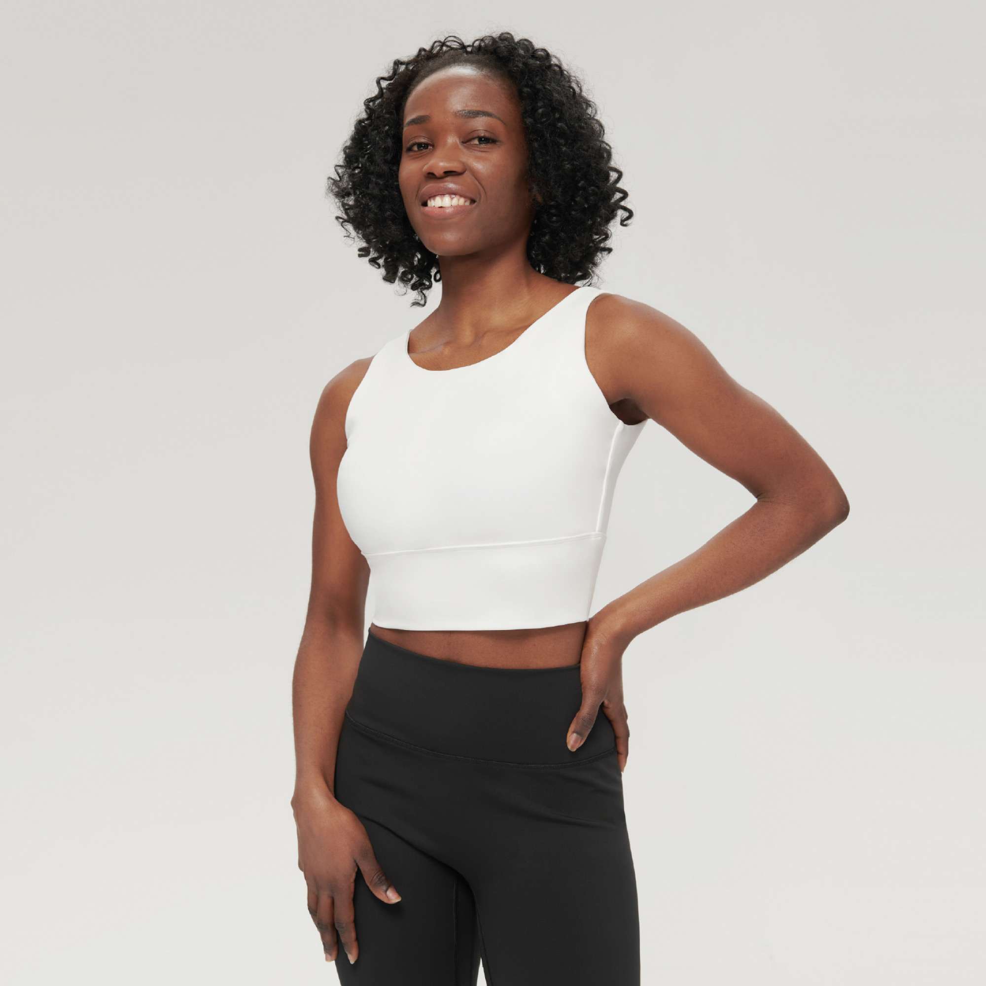 Custom Printed Women’s Longline V-Shape-Back Sports Bra | NovaTomato